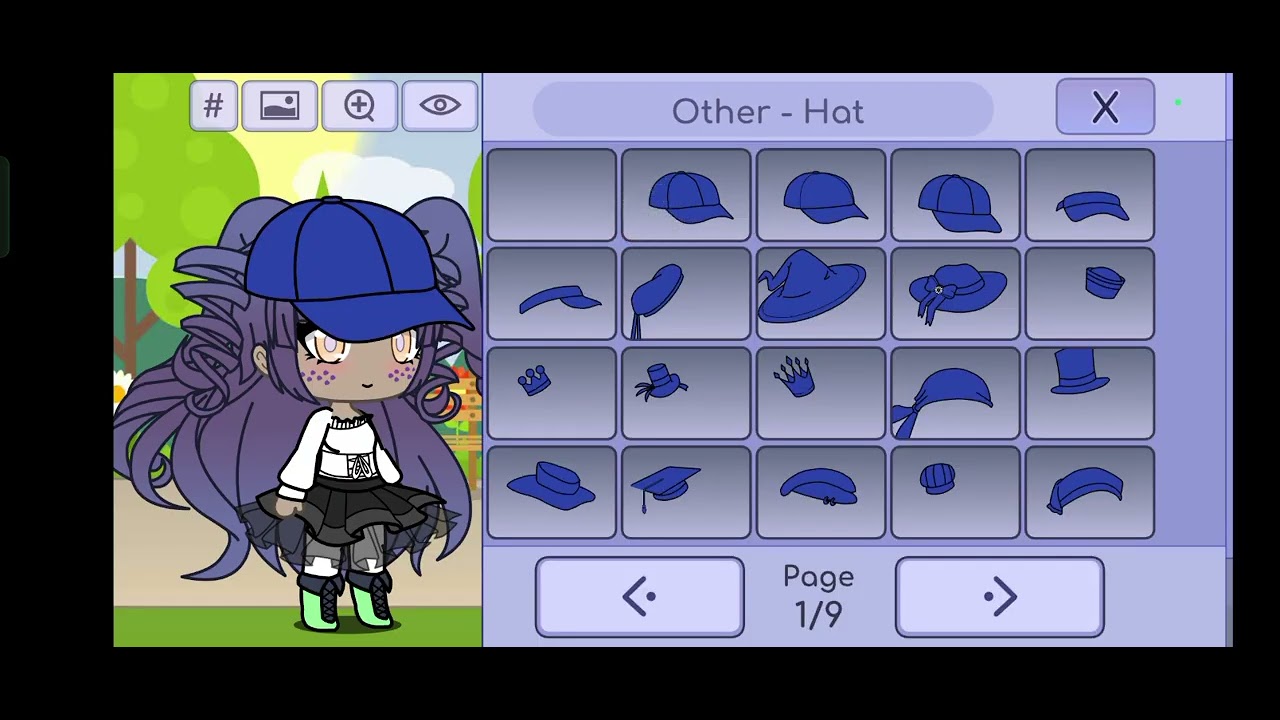 playing gacha life making chocolate chip girl - YouTube