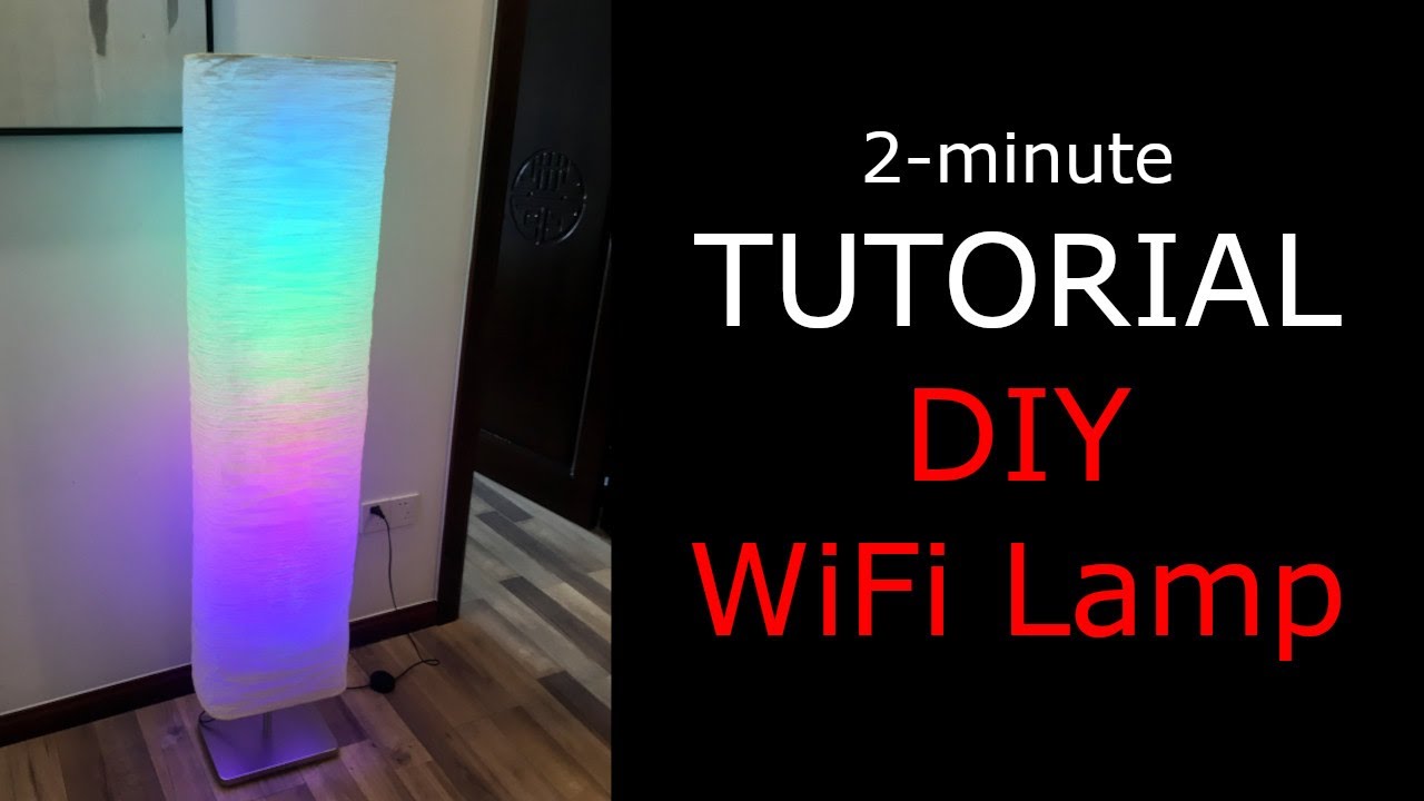 Beautiful DIY Smart Lamp - YouTube