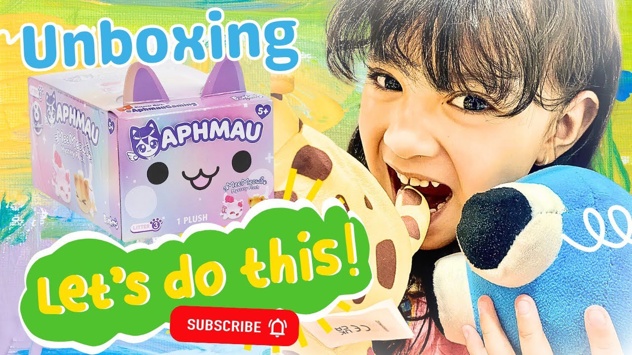 Unboxing Aphmau 6" Collectible Plush; YouTube Gaming Channel; Blind Box ...
