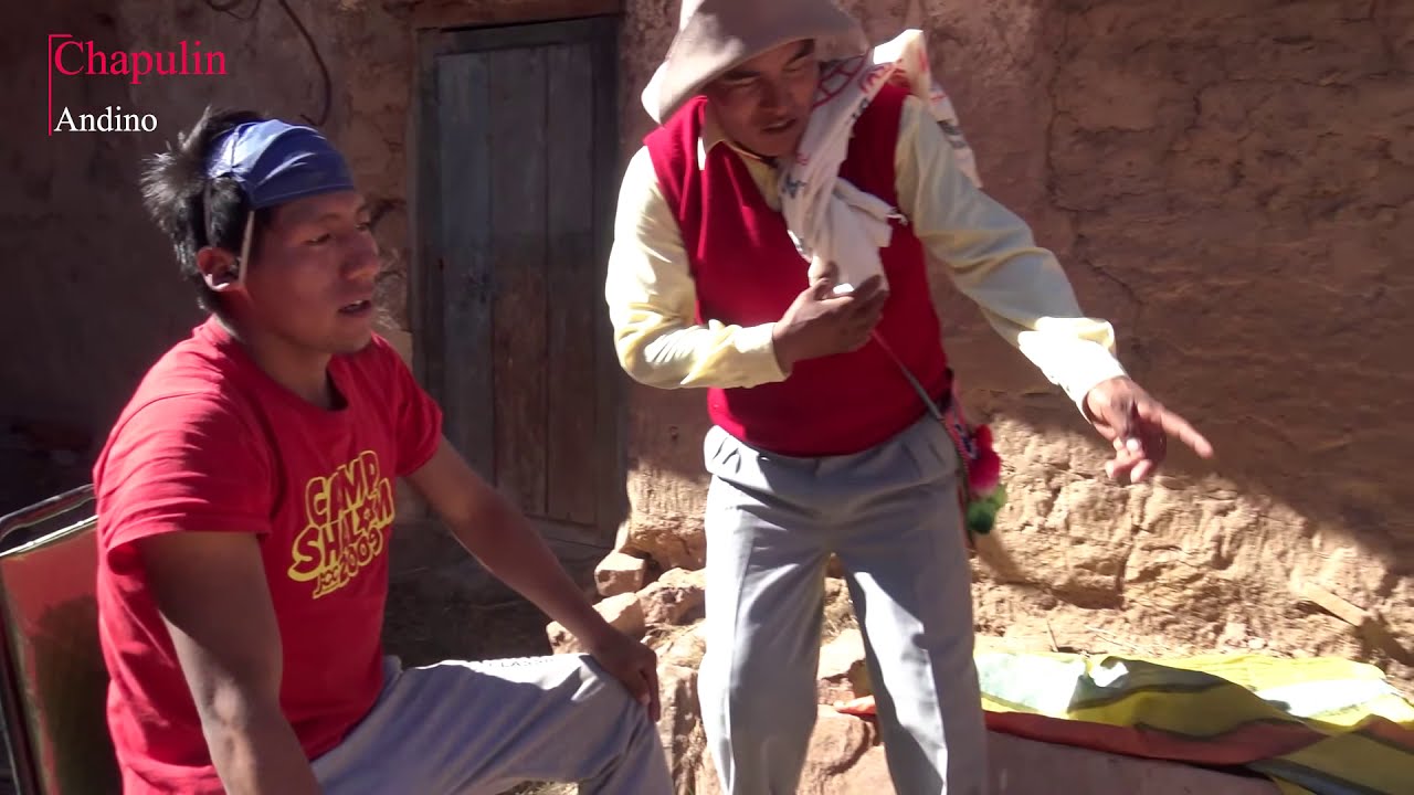 Chapulin andino - El cholo se enboracha - YouTube