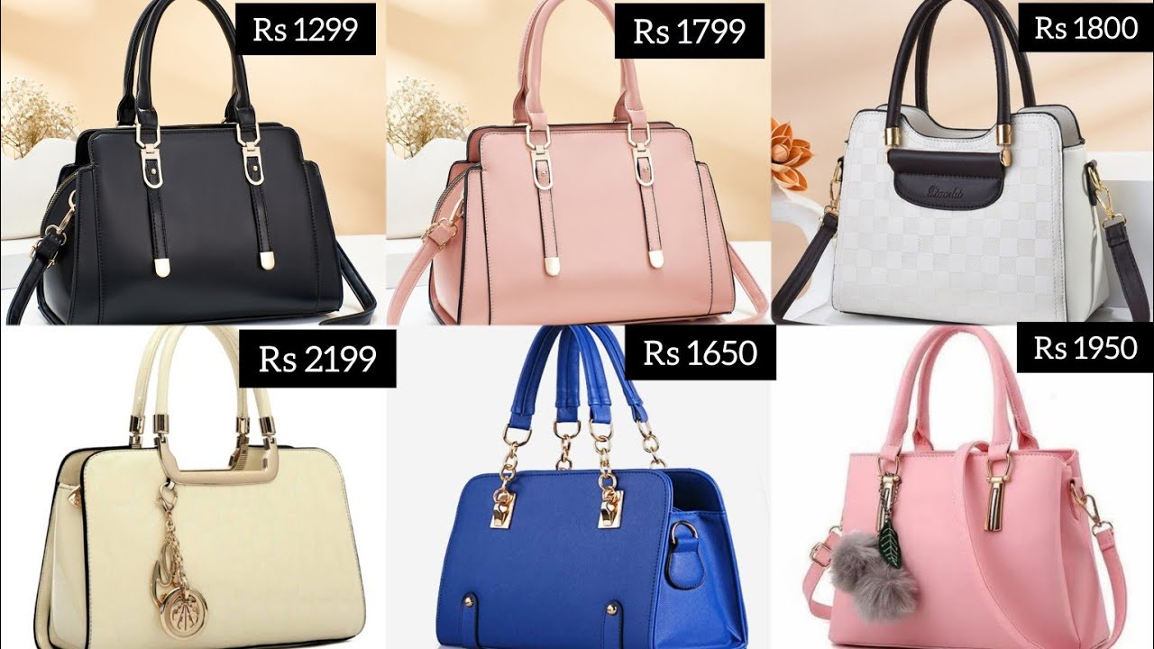 Hand bags Design For Womens | Hand purse Design For Ladies | Leather ...