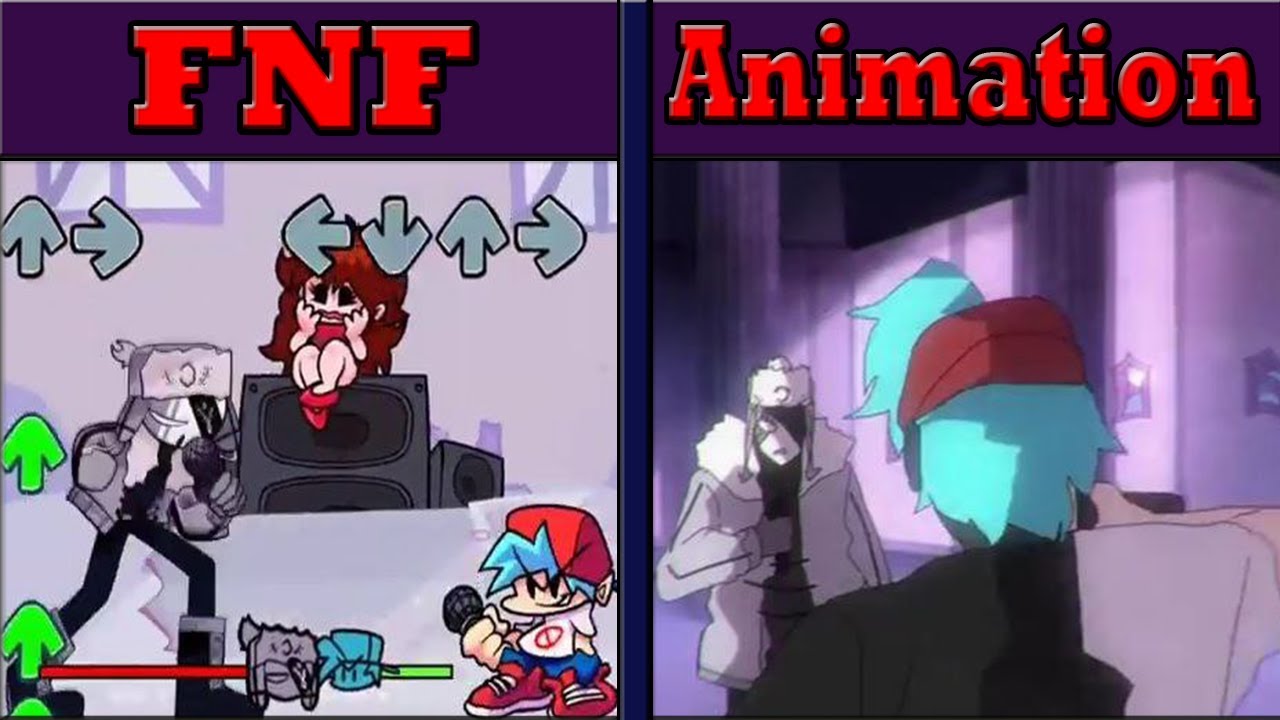 Friday Night Funkin' But It's Anime RUV VS EVIL BF vs. Ruv Vs Boyfriend ...