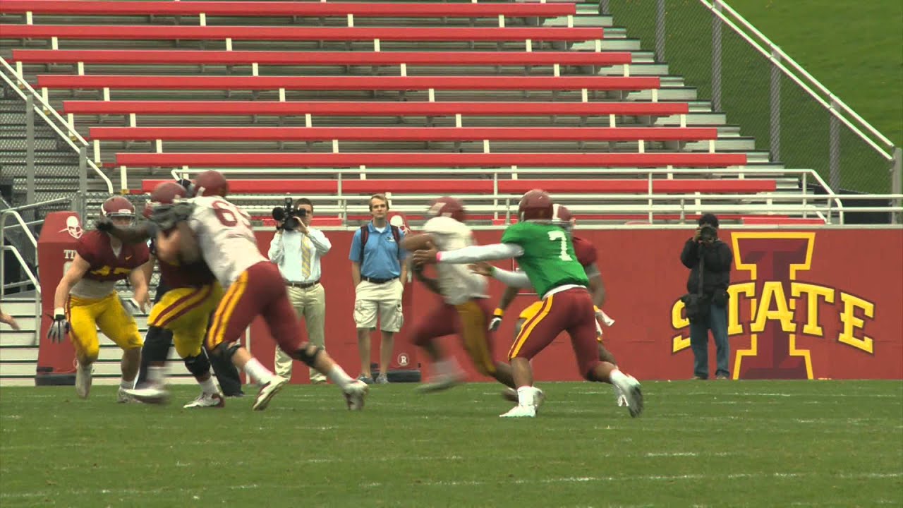2012 Iowa State Spring Game Highlights - YouTube
