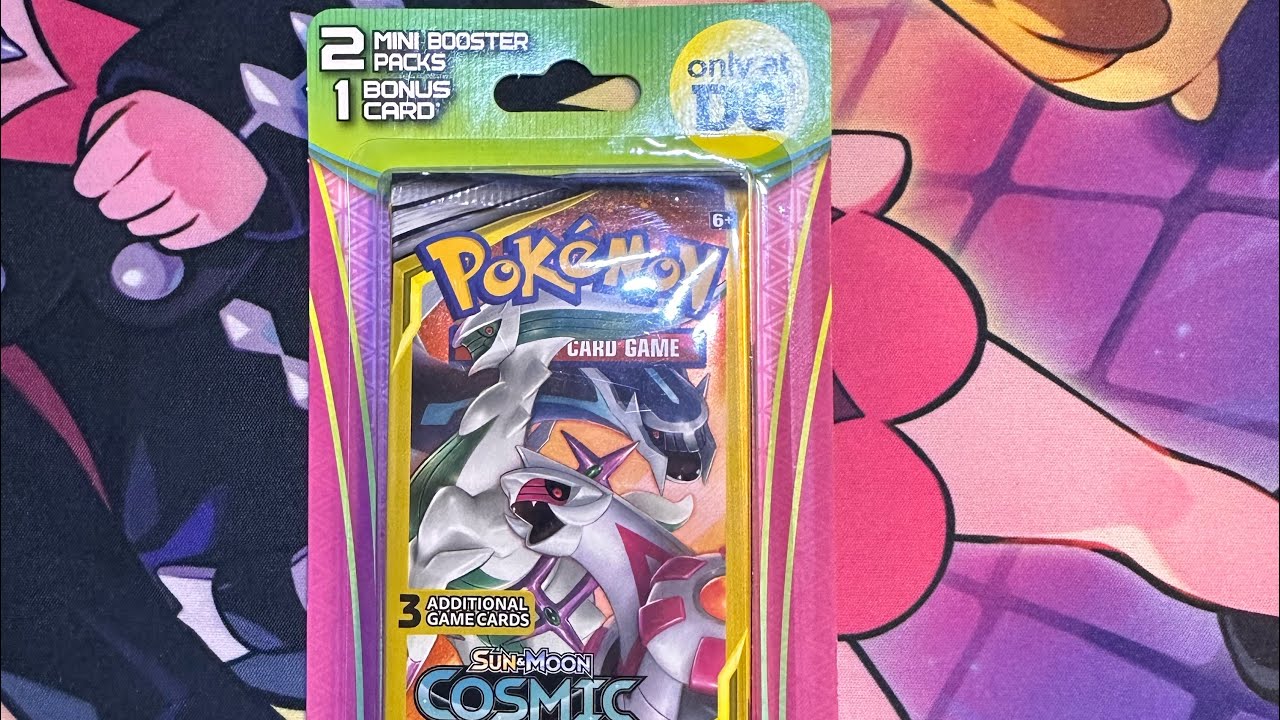 Dollar General Blister - 2 Mini Booster Packs + 1 Bonus Card - YouTube