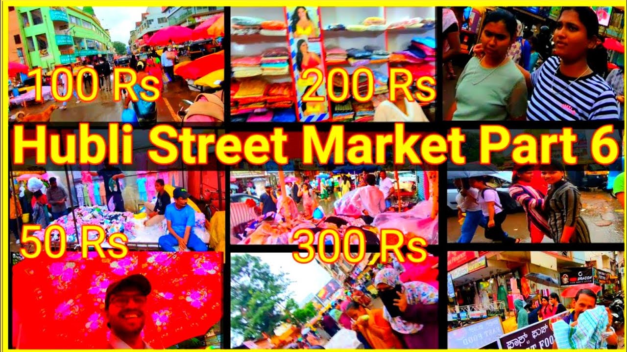 HublI Market, Street Market, Shabazar Market,Durgad Bil Bazar, #hubli ...