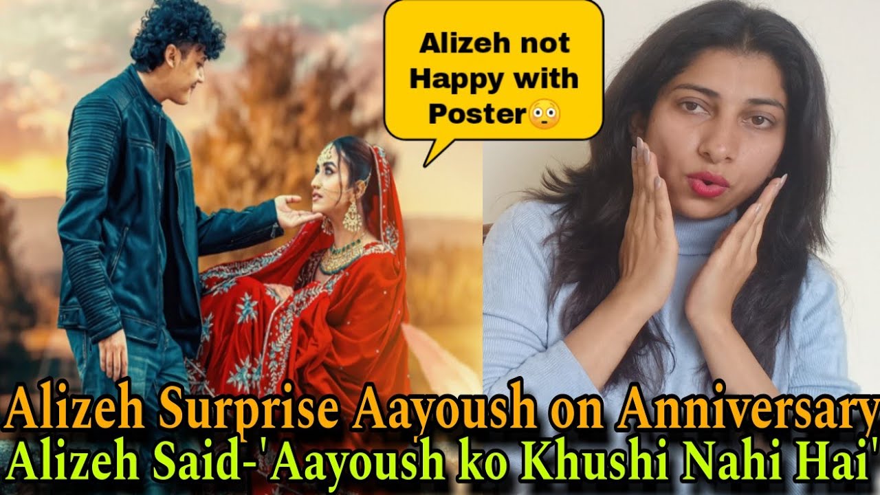 Alizeh Surprise Aayoush On Anniversary 😍 Alizeh Said Aayoush Ko Khushi Nahi Hai Crazzy Pikku
