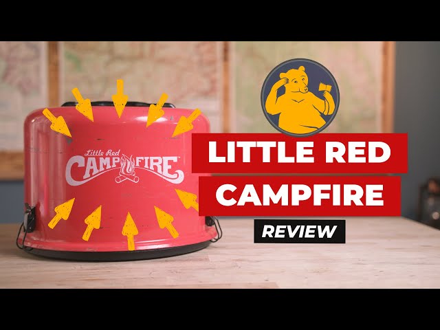 Little Red Fire Pit Portable Propane Camping Fire Pit Camco Portable
