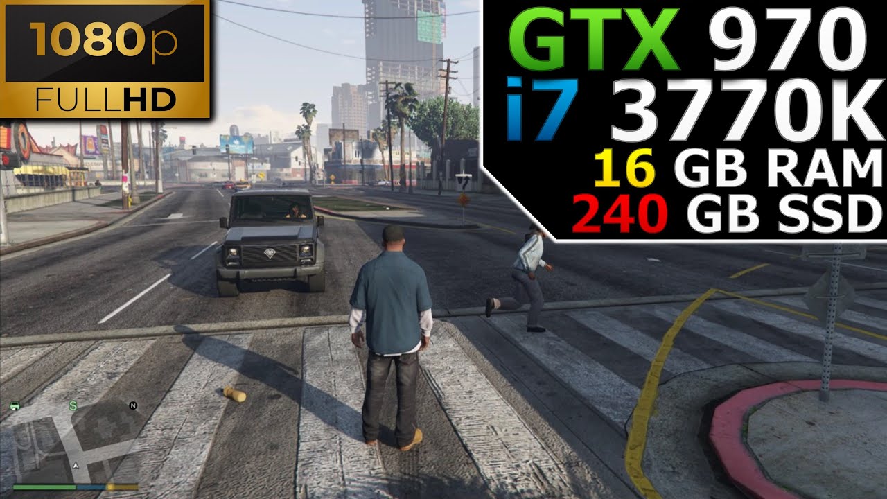 Grand Theft Auto V | 1080p | GTX 970 | i7 3770K | 16GB RAM | 240GB SSD ...