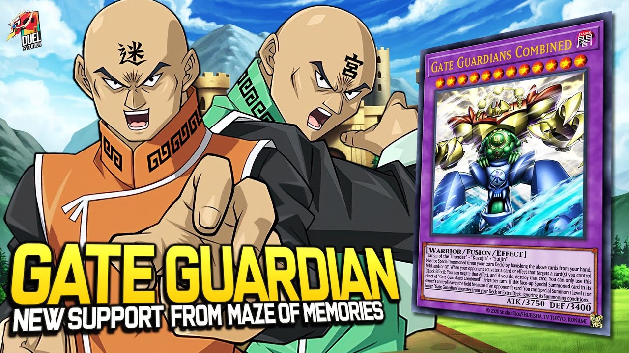 Gate Guardian Deck| Replays 🎮 + Decklist ️ | Edopro - YouTube