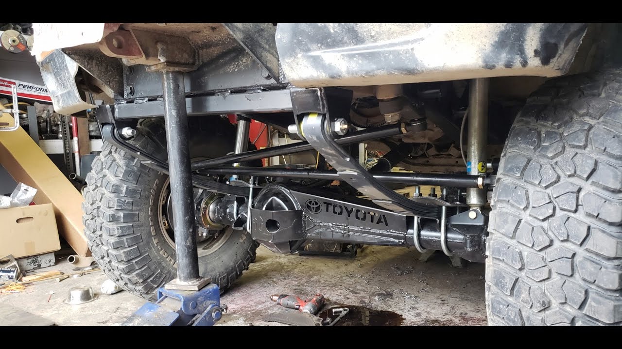 Black Yota get SAS (Toyota solid axle swap) - YouTube