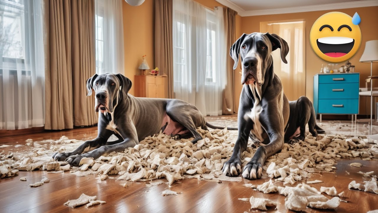 Funny Videos with Great Danes | Hilarious & Adorable Moments - YouTube