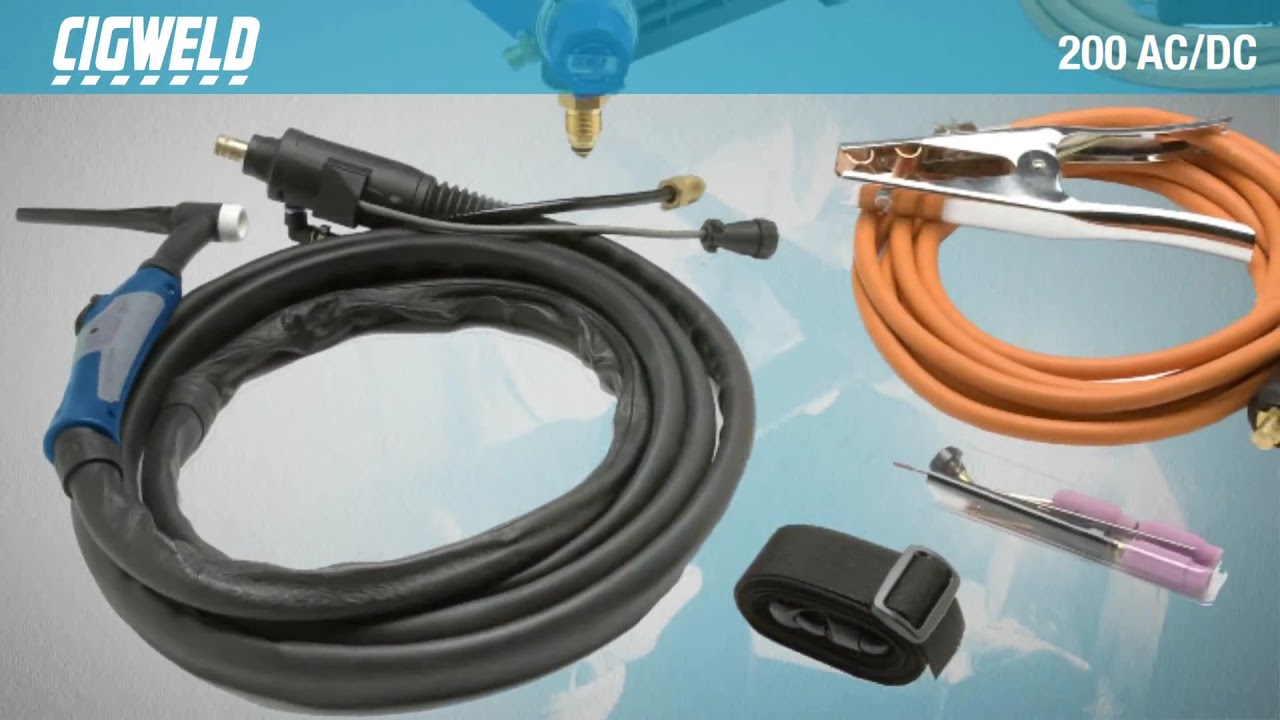 CIGWELD WeldSkill 200 AC/DC Inverter - YouTube