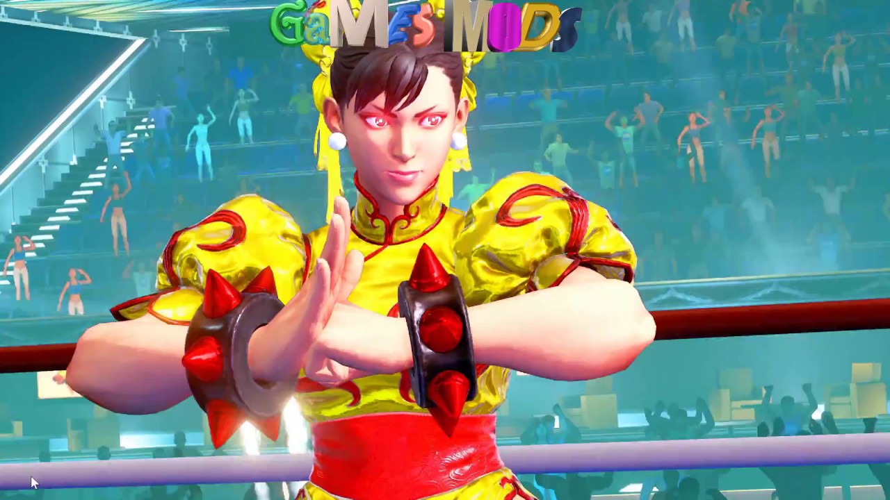 Street Fighter V PC Custom Skins Models chun-li - YouTube