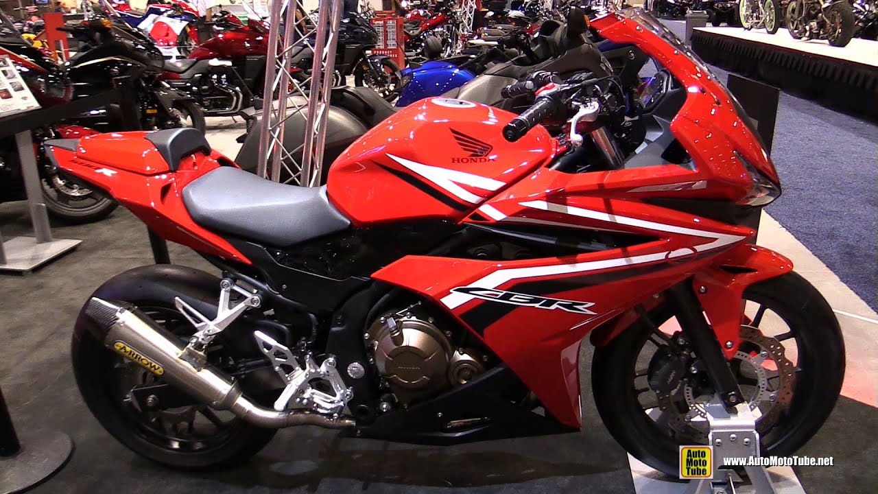 2016 Honda CBR500R - Walkaround - Debut at 2015 AIMExpo Orlando - YouTube