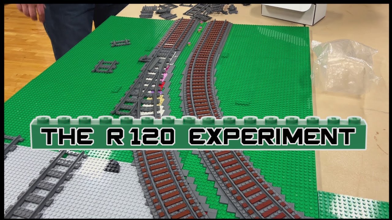 The R120 Switch Track Experiment - Adding a Train Track Switch for LEGO ...