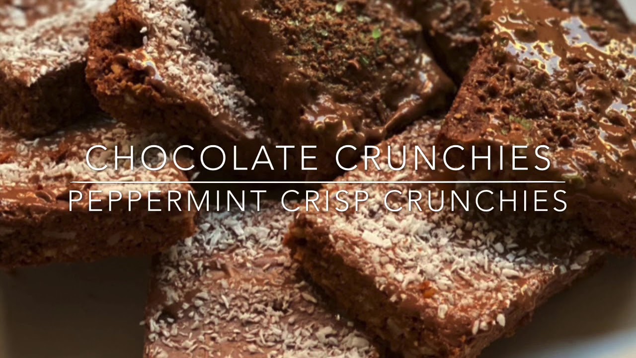 Chocolate Crunchies - YouTube