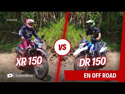 Cuál fue mejor? 🤔Un día poniendo a prueba la XR150 y la DR150 - YouTube