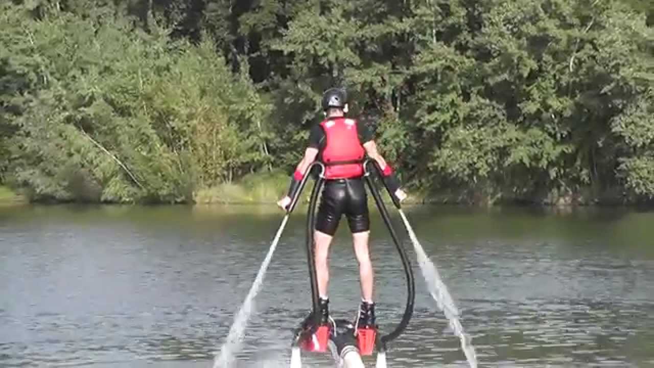 FlyBoard - beginner for first time - how it works 2014 ★★★★★ - YouTube
