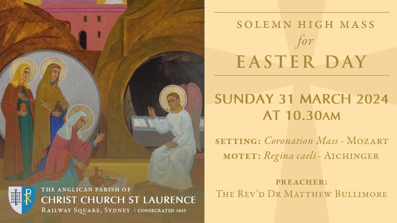 Easter Day - Solemn High Mass (Sunday 31 March, 10.30am) - YouTube