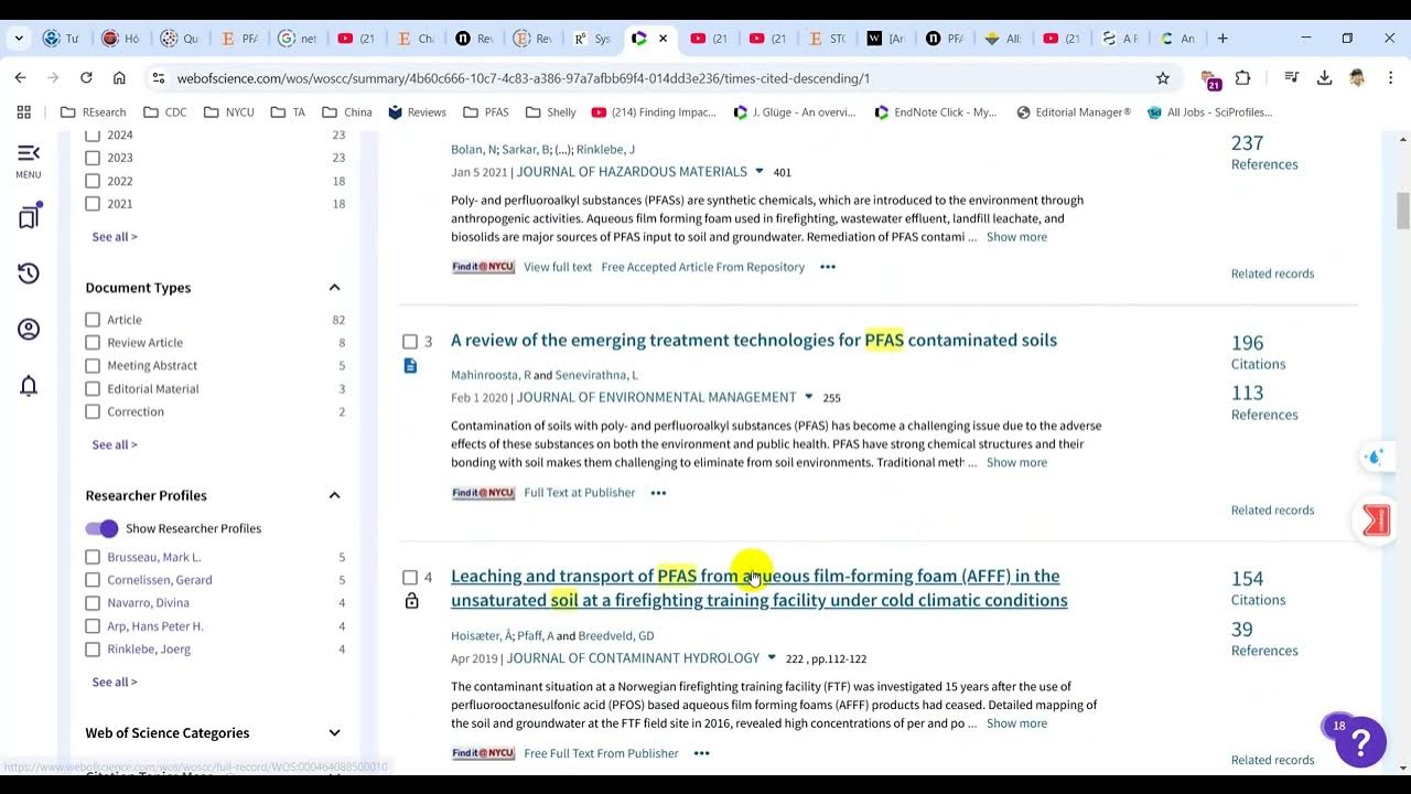 P5. Advanced search Web of Science - YouTube