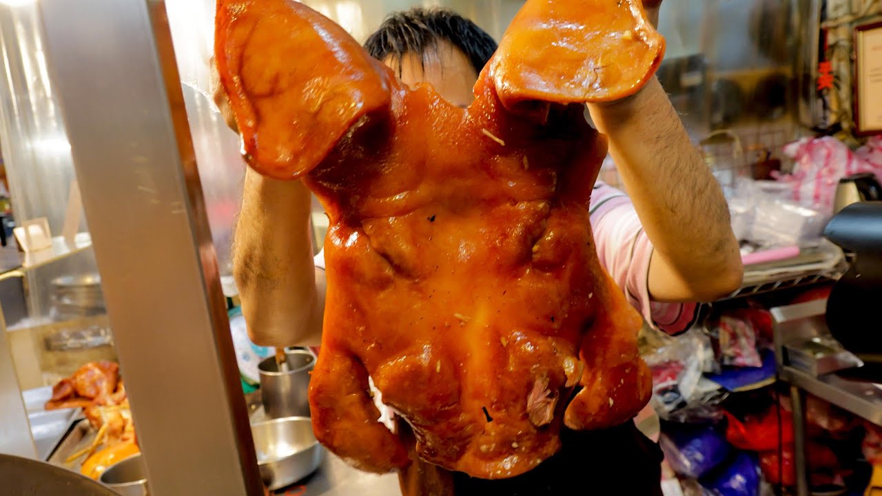 No 1 in this market ! Pig Scalp , Smoked Chicken, Calamari Making ...