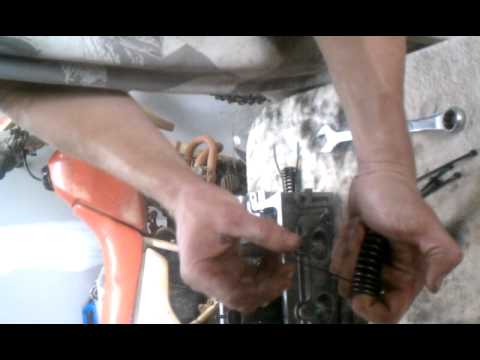 Zip tie valve spring compressor - YouTube