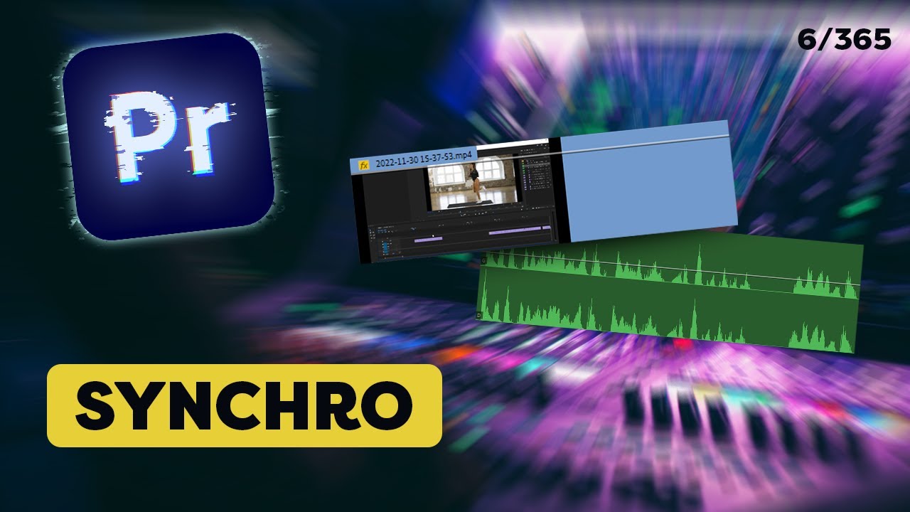 COMMENT SYNCHRONISER LE SON ET LA VIDÉO (tuto premiere pro) - YouTube