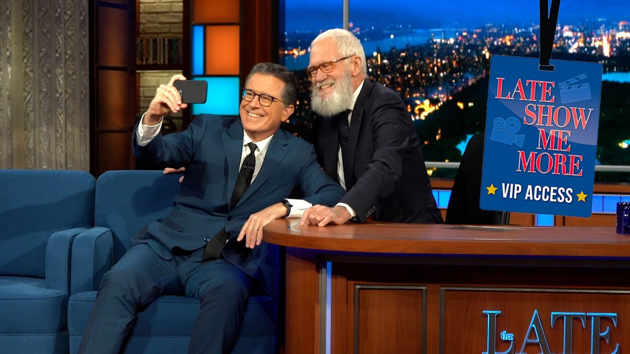 Late Show Me More: David Letterman Returns to the Ed Sullivan! - YouTube