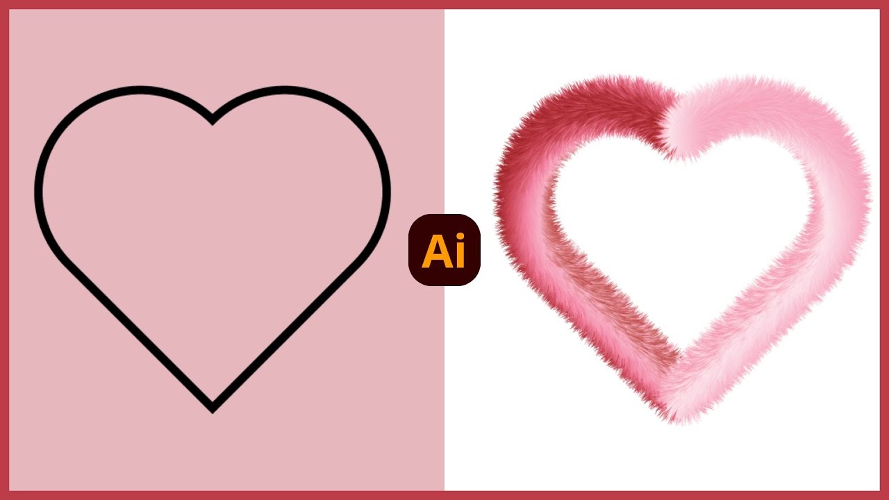 Adobe Illustrator Tutorial | How to Make Fur Texture Like a Pro - YouTube