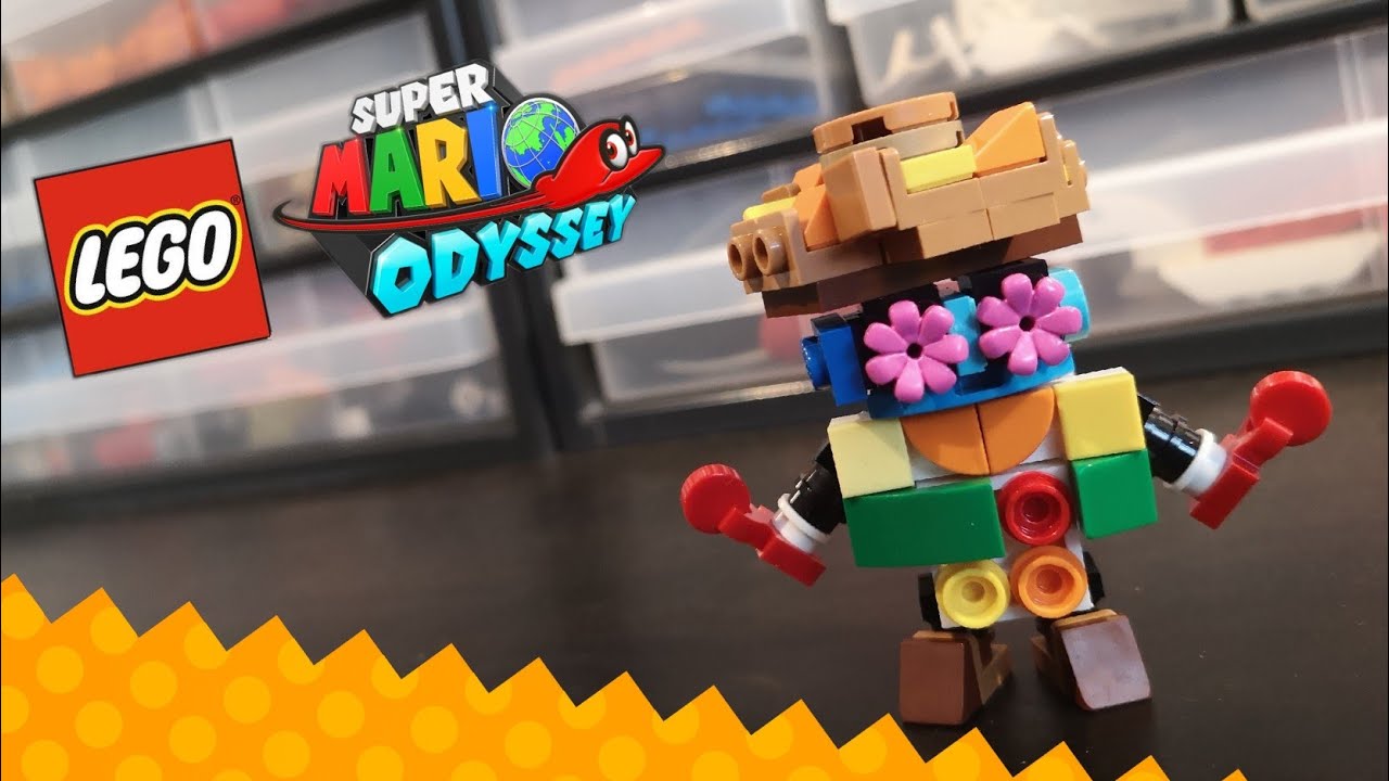 LEGO Tostarenan Moc From Super Mario Odyssey! - YouTube
