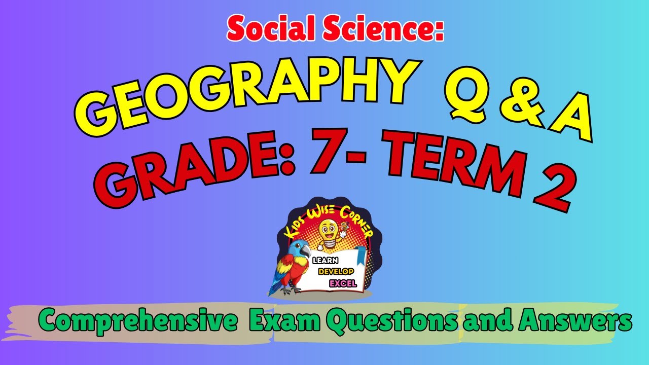 Grade 7 Term 2 | Geography Exam Questions and Answers - YouTube