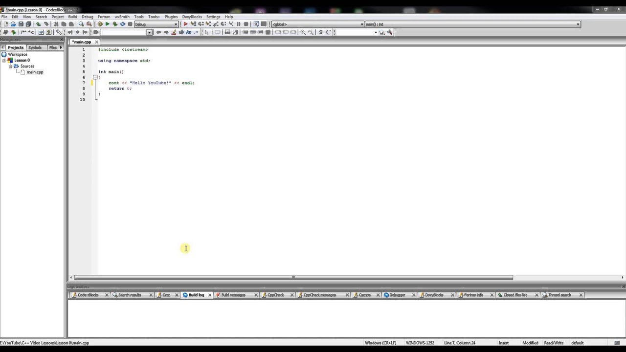 C++ Programming Course Lesson 0: Introduction - YouTube