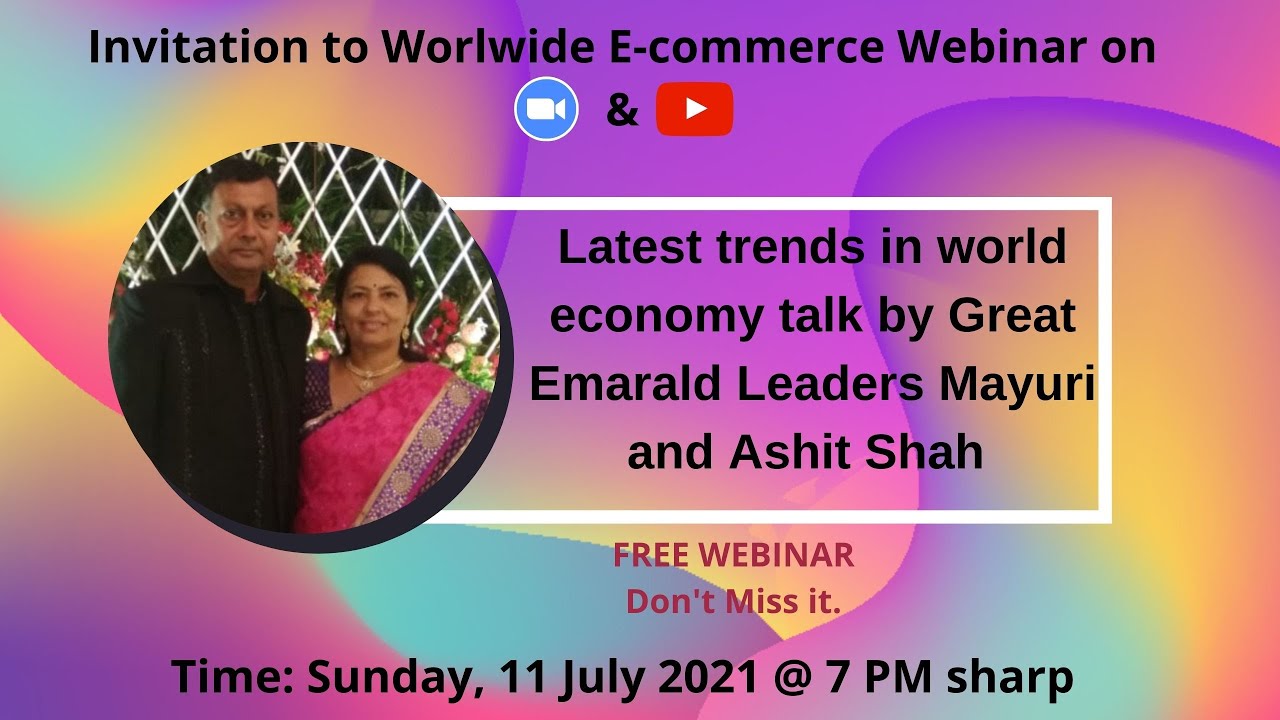 Latest trends in world economy talk by Great Emarald Leaders Mayuri and ...