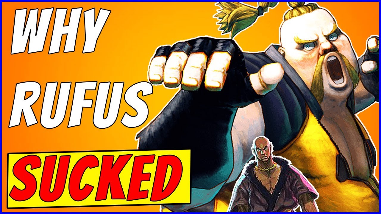 How Rufus Became Street Fighter's MOST HATED Character - YouTube