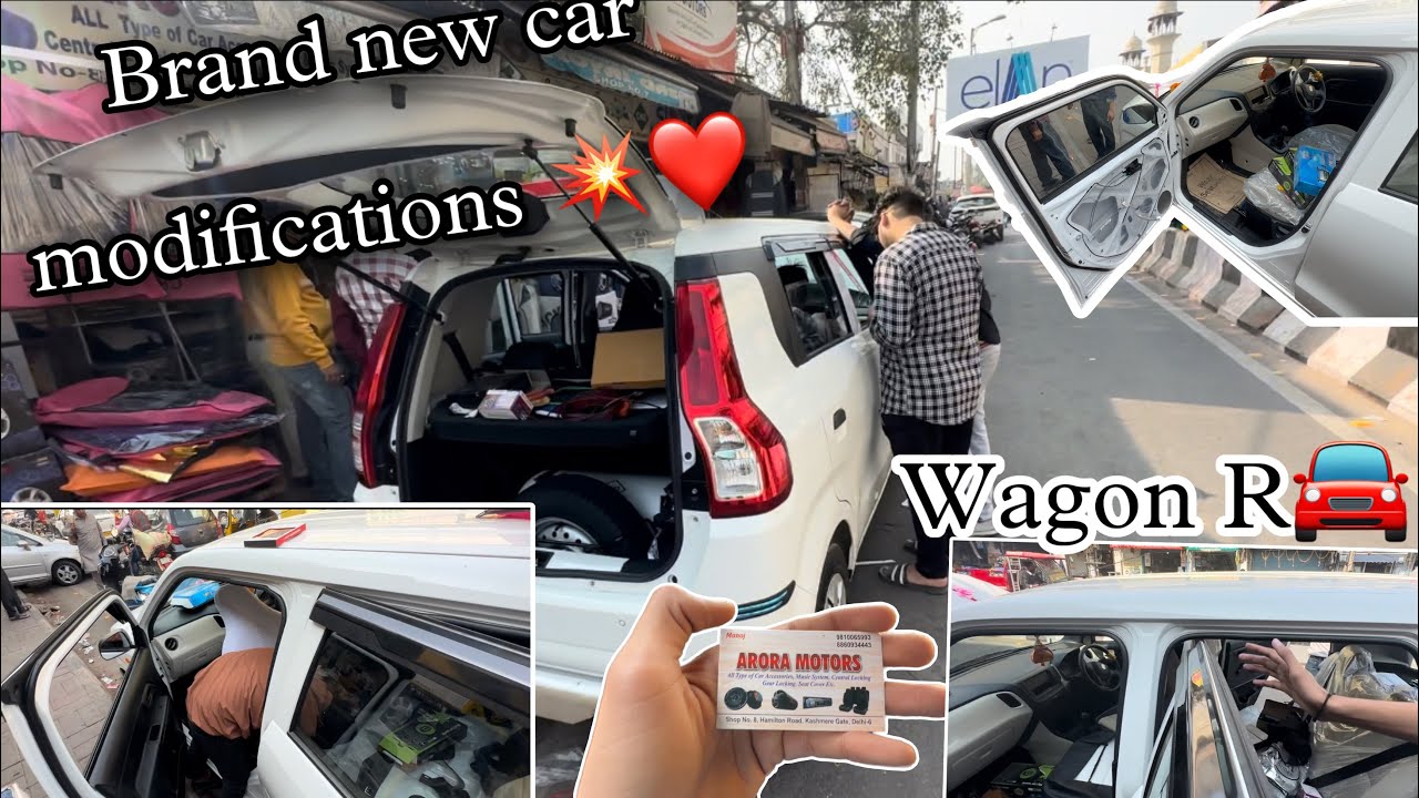 Wagon R base model converted to top model 2022 modifications 💥 ️ - YouTube