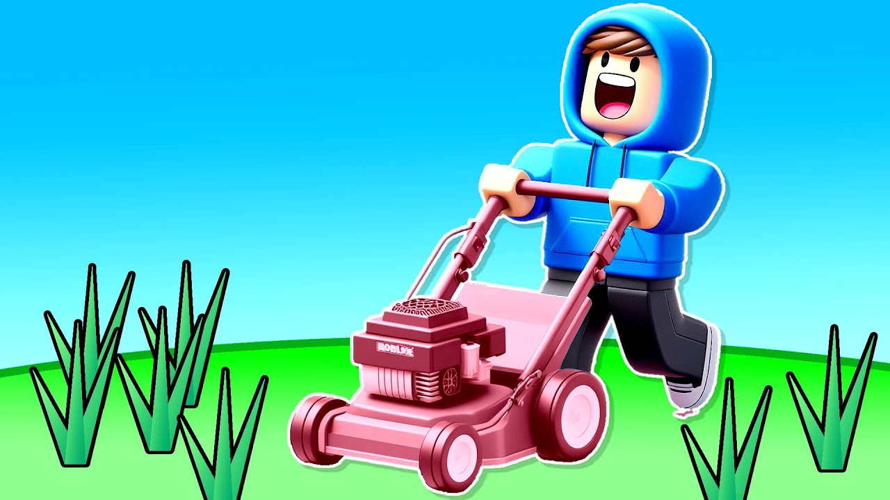 Getting Paid $10,000 by Speed Mowing! (Mowing Simulator Roblox) - YouTube