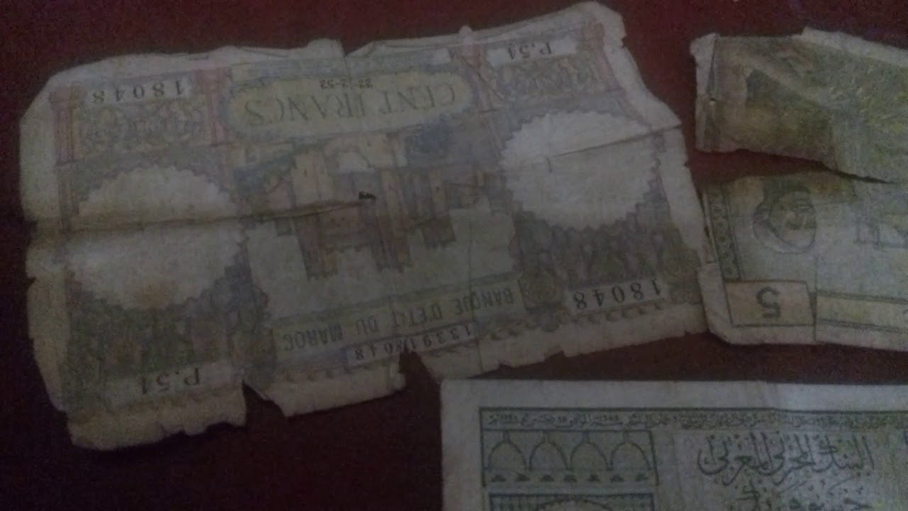 Hadi no9od maroc 9adima 5ofranak 100franak 5dh lilbay3 tulifon ...