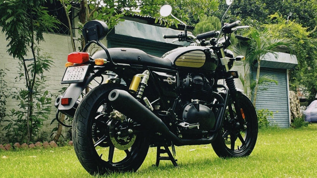 2023 RE Interceptor 650 in Black Ray walkaround, Cold start in 4k ...