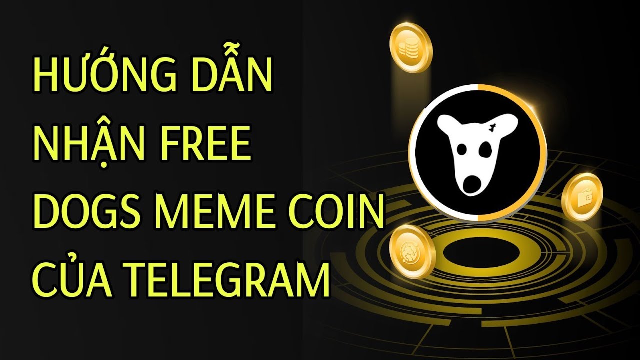 Airdrop nhận free DOGS Token meme của telegram, sẽ list 1 loạt sàn Top ...