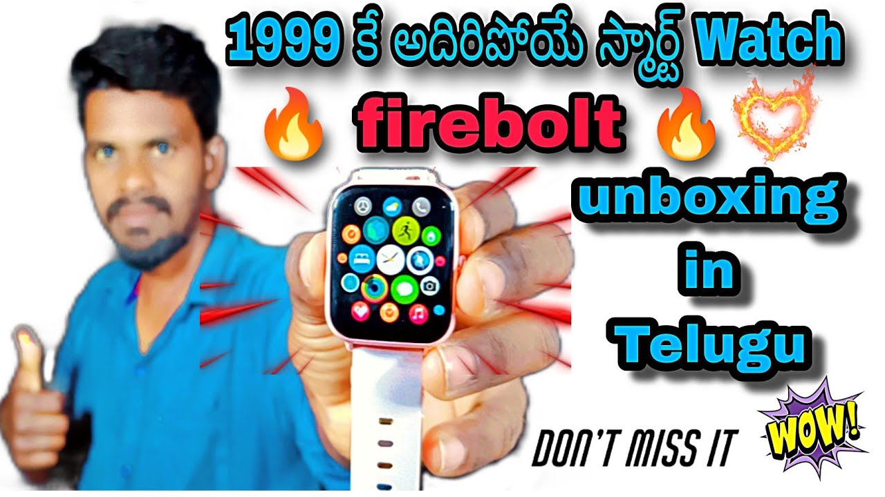 firebolt ninja call pro plus, Best budget smart watch unboxing || in ...
