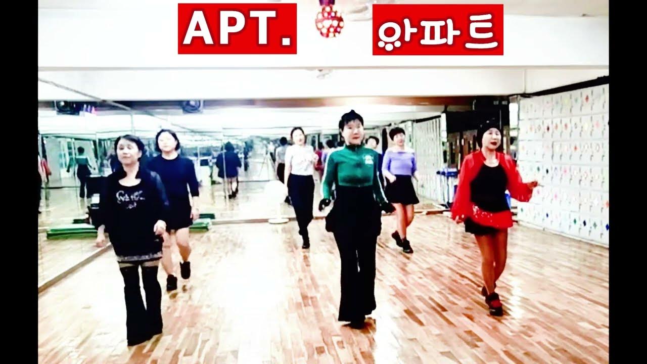 APT. Line Dance l Improver l Linedancequeen l ROSÉ l Bruno Mars l apt linedance l 아파트라인댄스l카운트 ...