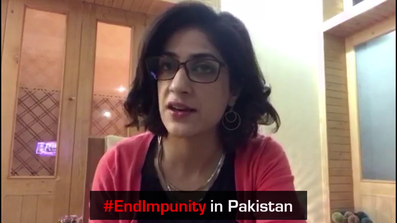 Amber Shamsi supports #End Impunity - YouTube