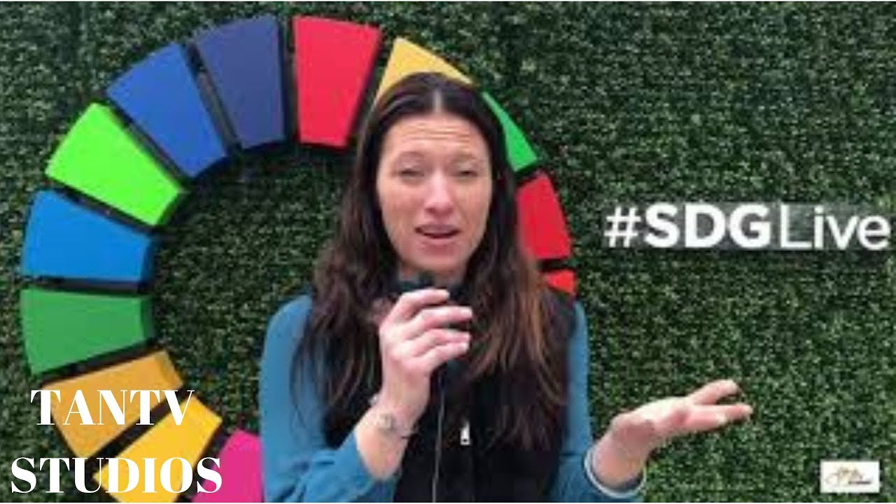 Musician Amy Lott talks to TANTV at the SDG MEDIA ZONE - YouTube