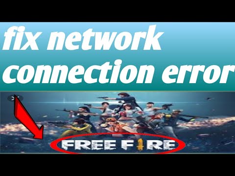 Free fire // how to fix network connection error 100% solved 2020 - YouTube