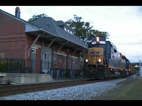 CSX W062-09 Cartersville, GA September 17, 2011 - YouTube