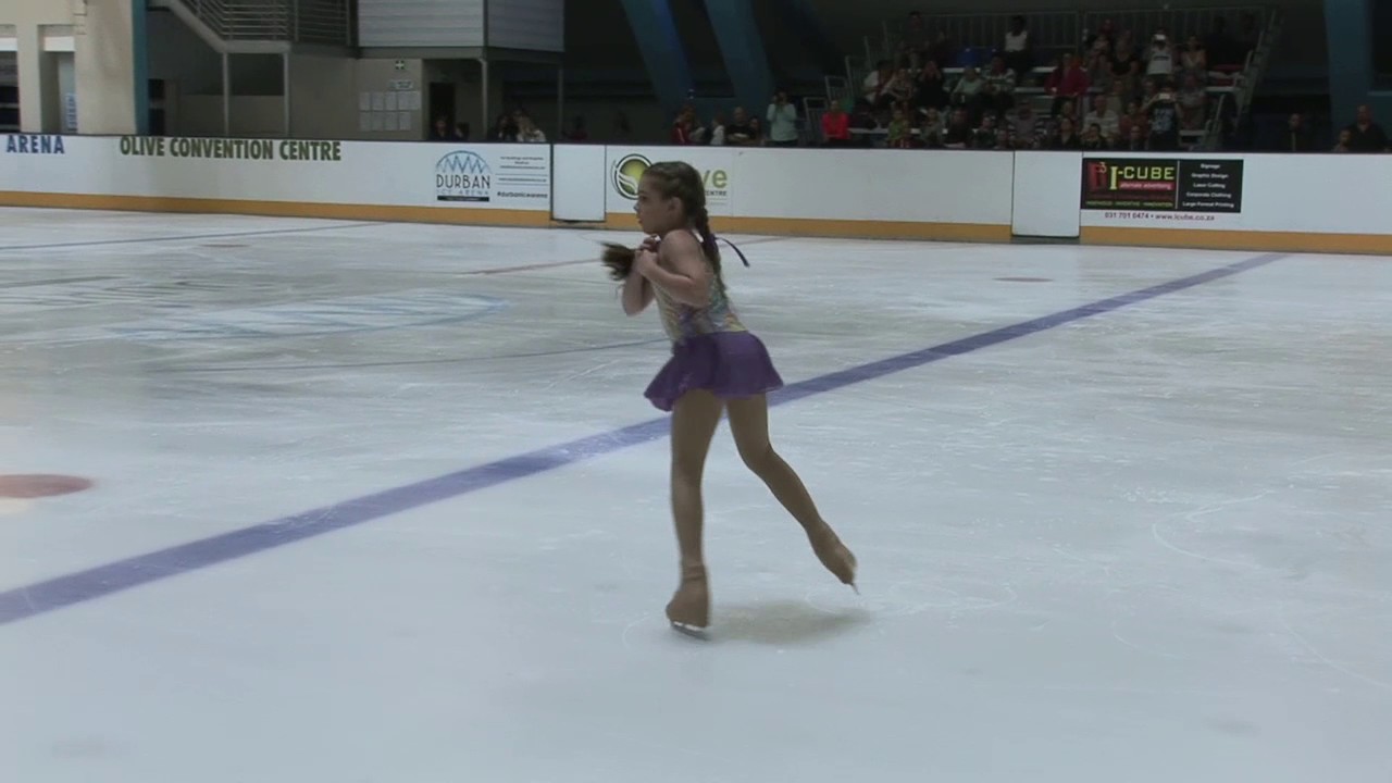 Nadia Bergh - KZN Interprovincial Figure Skating Championship 2017 ...