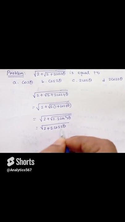 Math Tricks | Trigonometry | Class 10-12 | JEE | IIT | CSIR | UGC | CAT | GATE | OTHER EXAMS ...