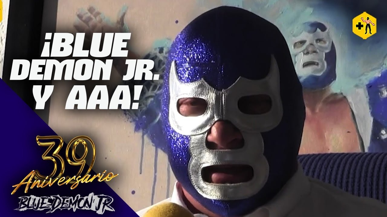 Blue Demon Jr. y AAA | ¿Llegará a la gira de ORÍGENES el Demonio Azul ...
