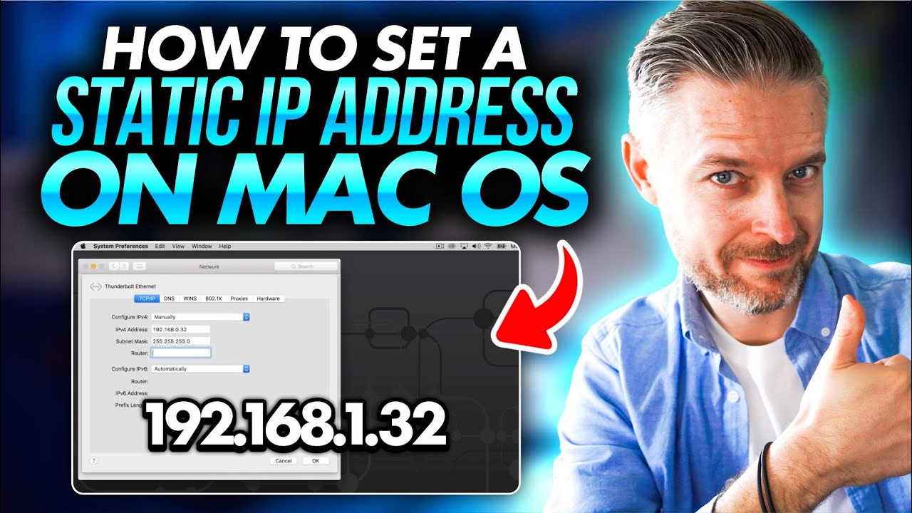 How To Set A Static IP Address On macOS: Easy Step-By-Step Guide - YouTube