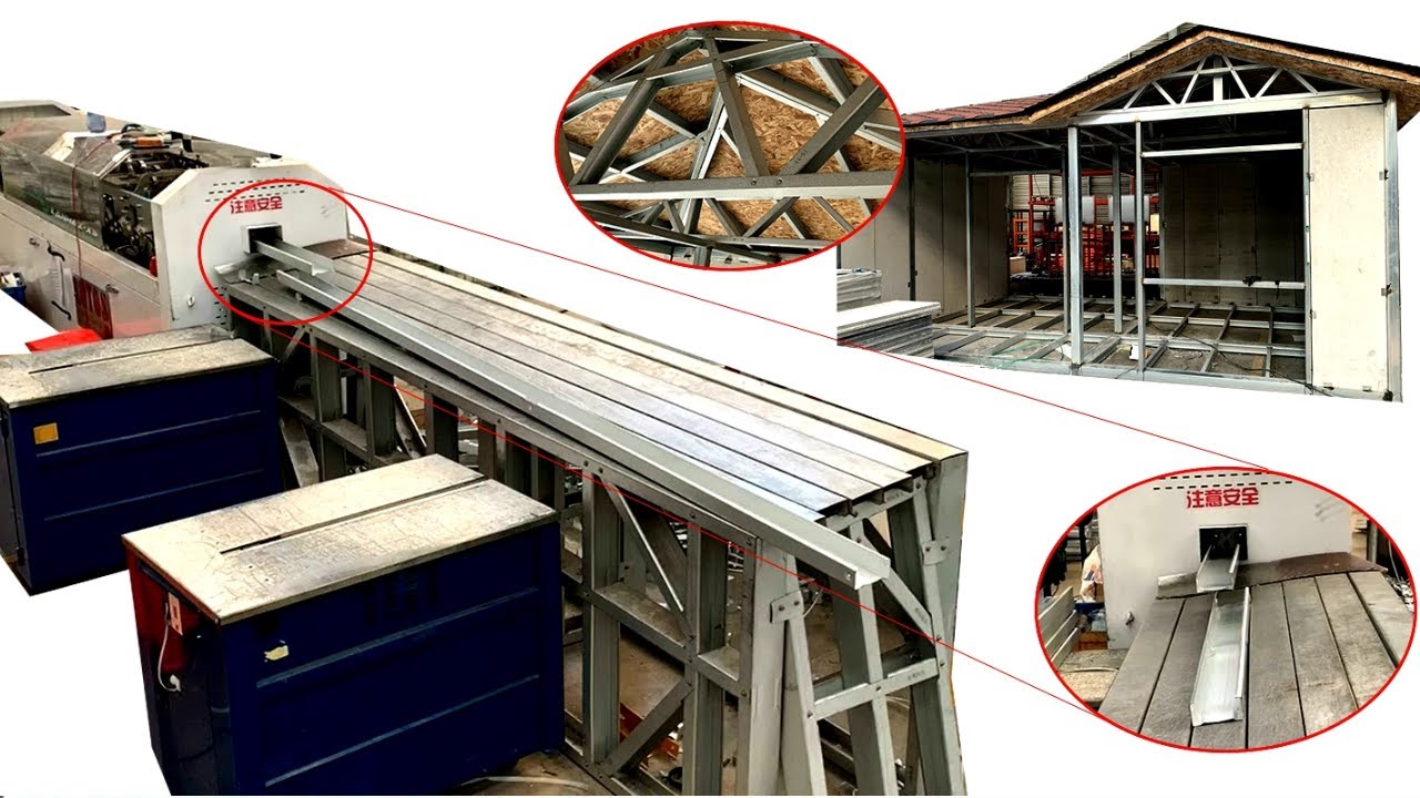 【Light Steel Frame Roll Forming Machine 】: Light steel frame machine ...